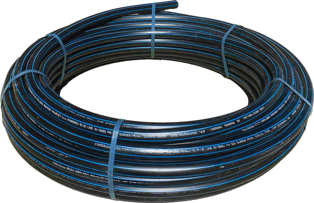 Iplex POLIplex PN12.5 Metric Blueline Poly Tube 💧 SunshowerOnline